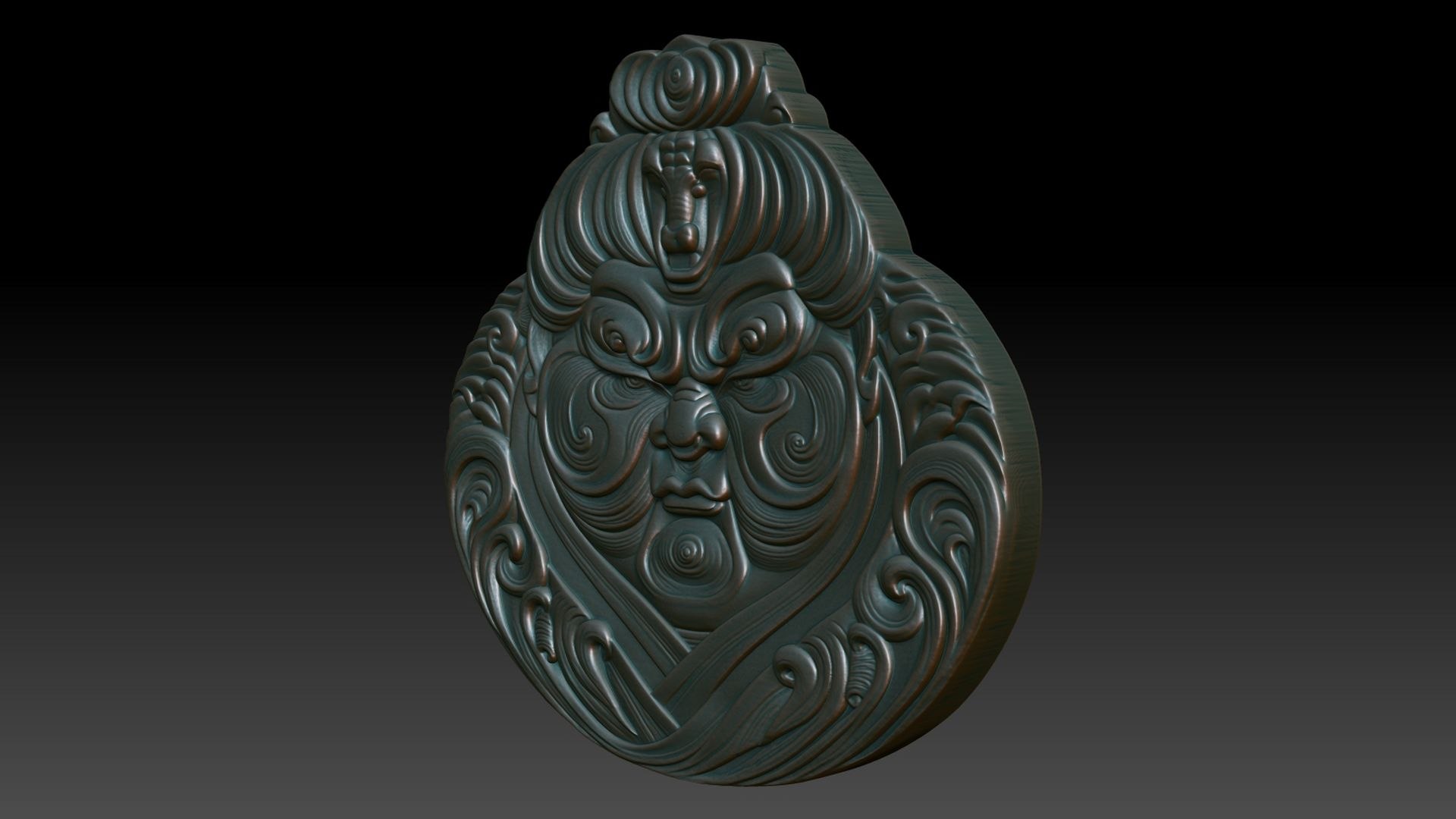 3D Sumo Wrestler Basrelief 07 240802 Model - TurboSquid 2380935