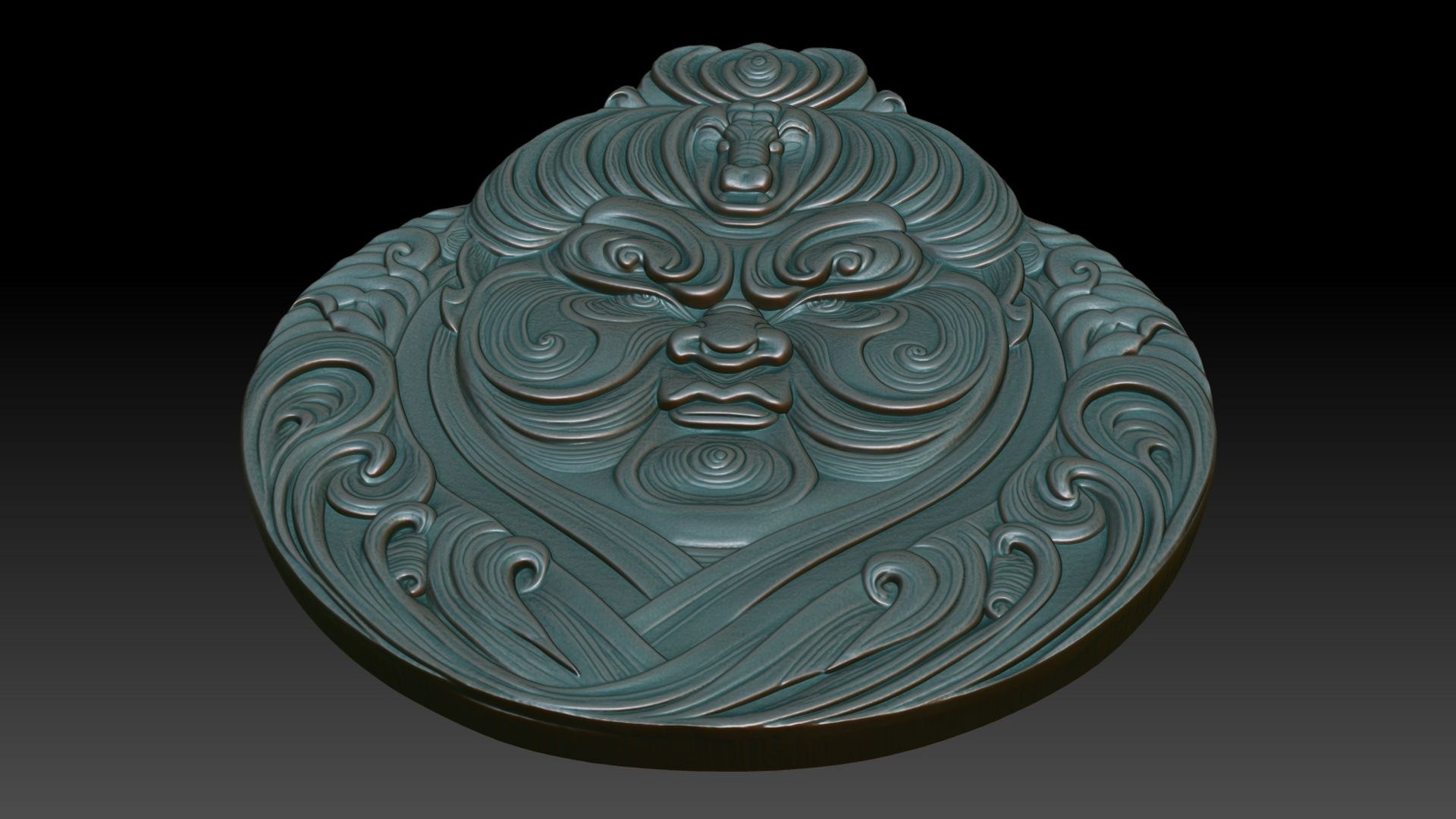 3D Sumo Wrestler Basrelief 07 240802 Model - TurboSquid 2380935