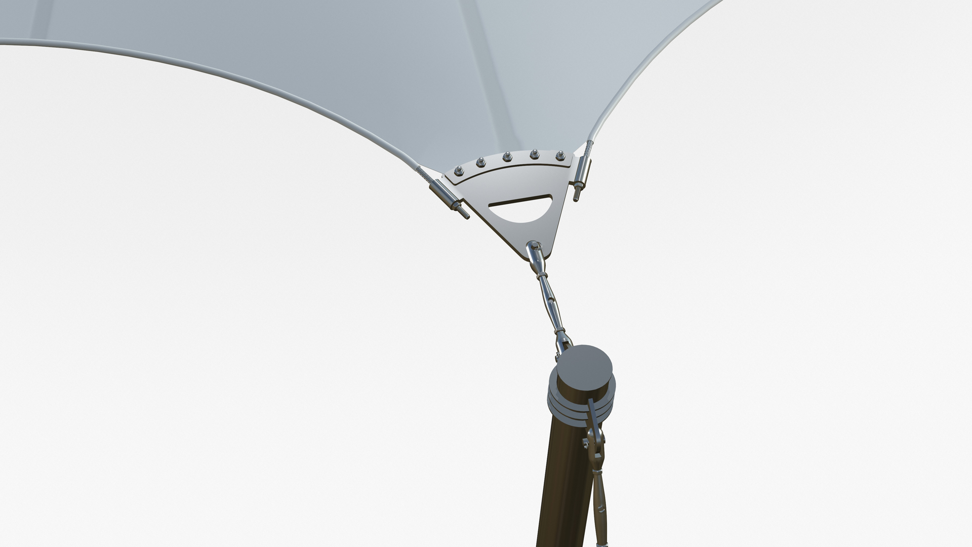 modelo 3d Tensile Structures Conical Arch - TurboSquid 1917099