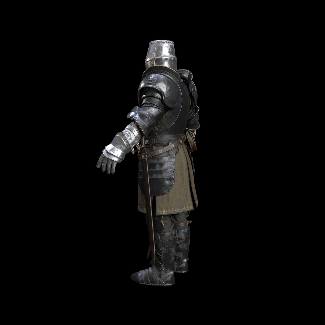 Knight Character Pbr Ready 3D Model - TurboSquid 1479361