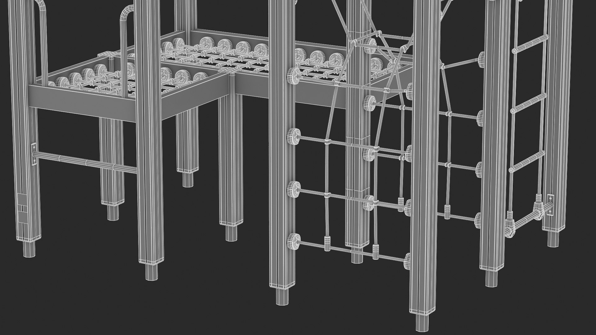 Lappset Climbing Frame 03 3D Model - TurboSquid 1760550