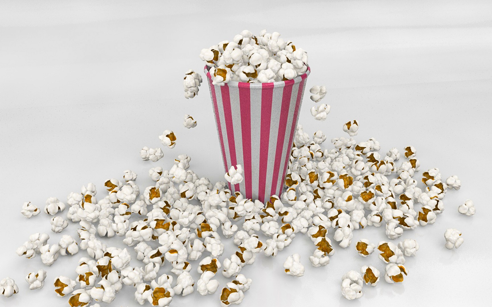 Pop Corn 3D Model - TurboSquid 1551952