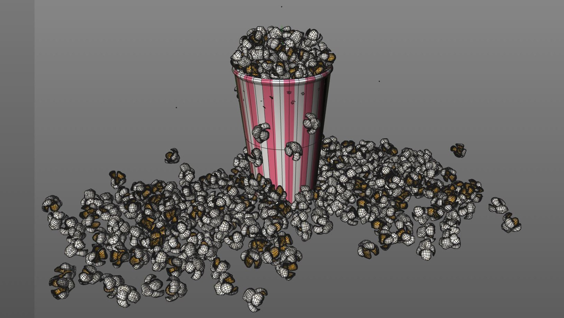 Pop Corn 3D Model - TurboSquid 1551952