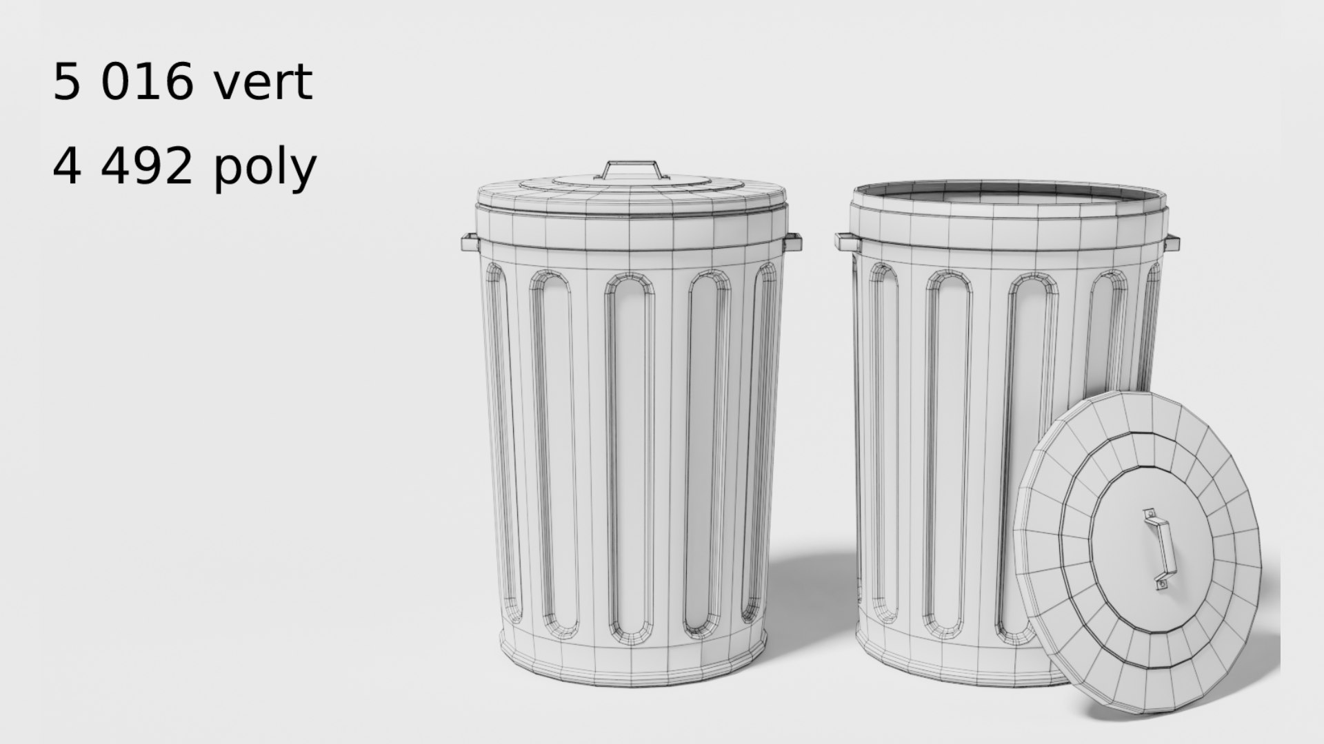 Street Dustbin Model - TurboSquid 1949377