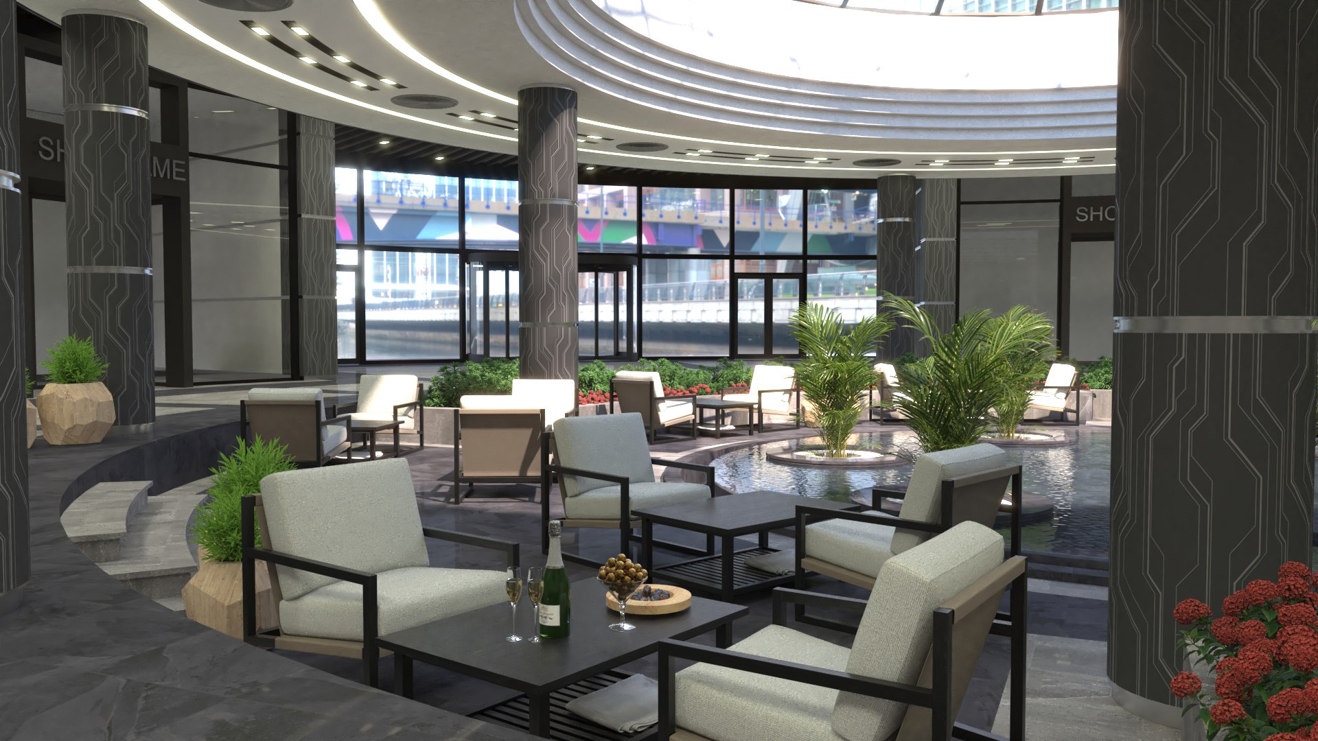 Mall Interior 3D Model - TurboSquid 2188997