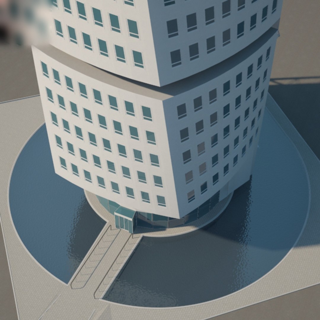 Turning Torso 3D Model - TurboSquid 1297880
