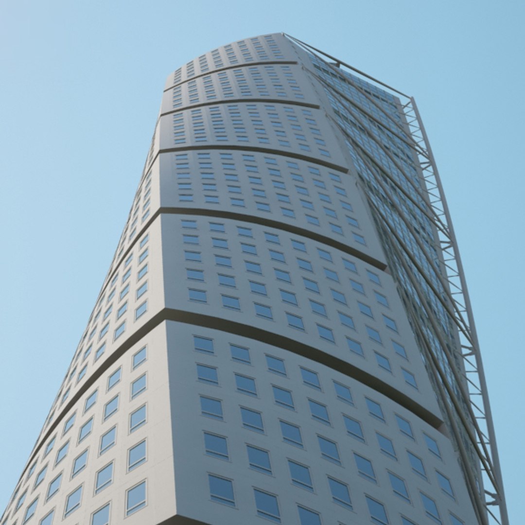 Turning Torso 3D Model - TurboSquid 1297880