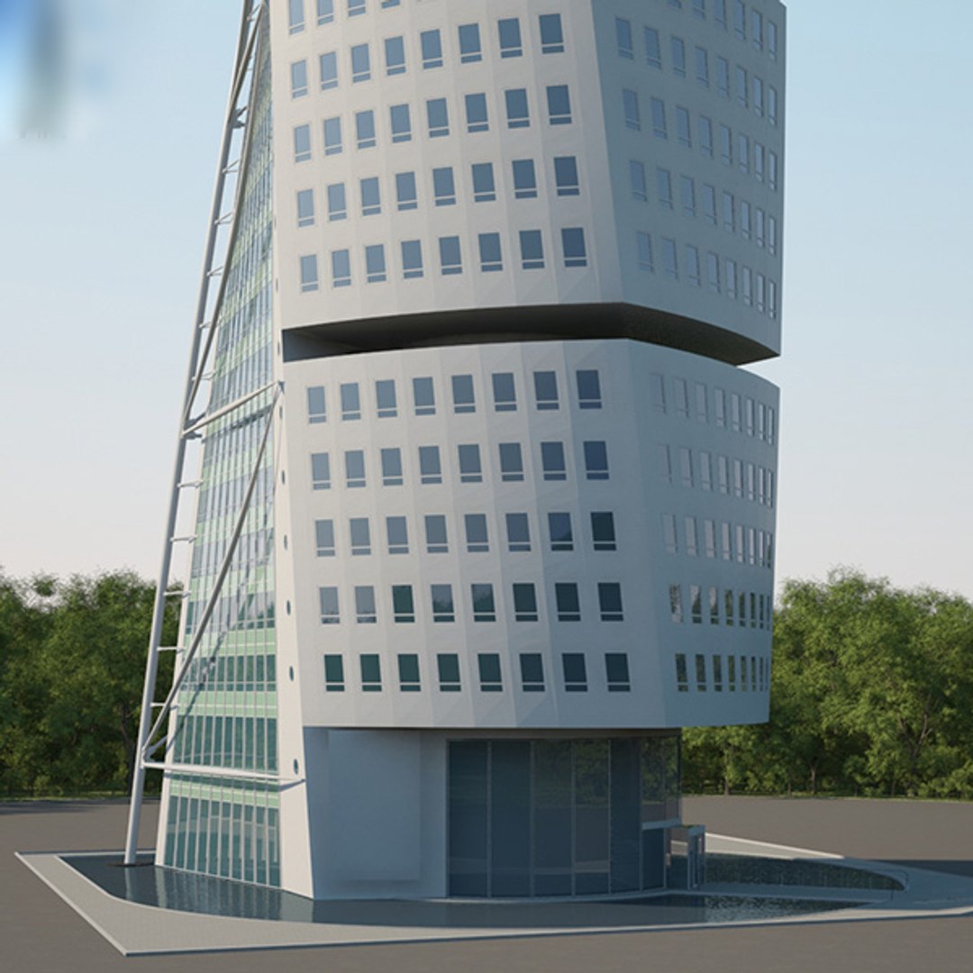 Turning Torso 3D Model - TurboSquid 1297880