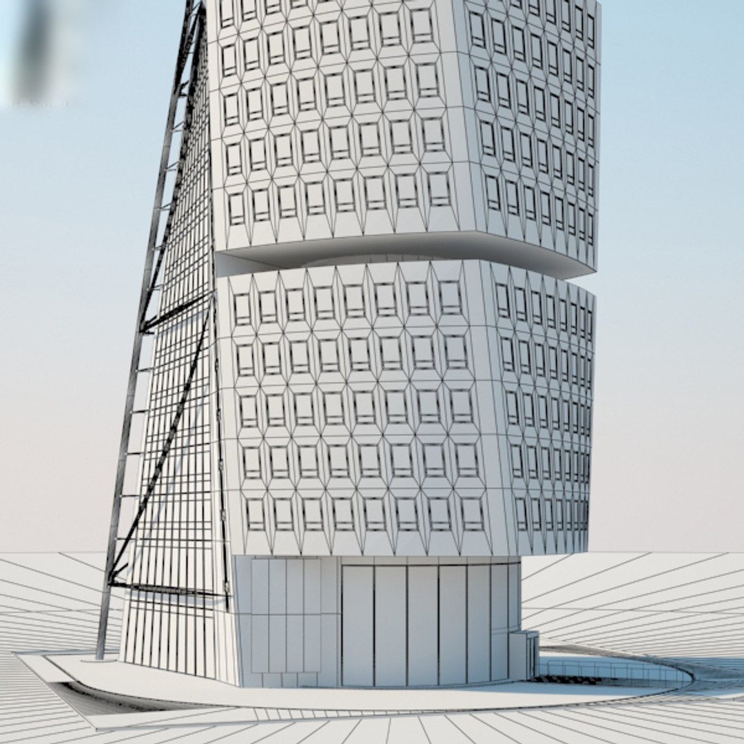 Turning Torso 3D Model - TurboSquid 1297880