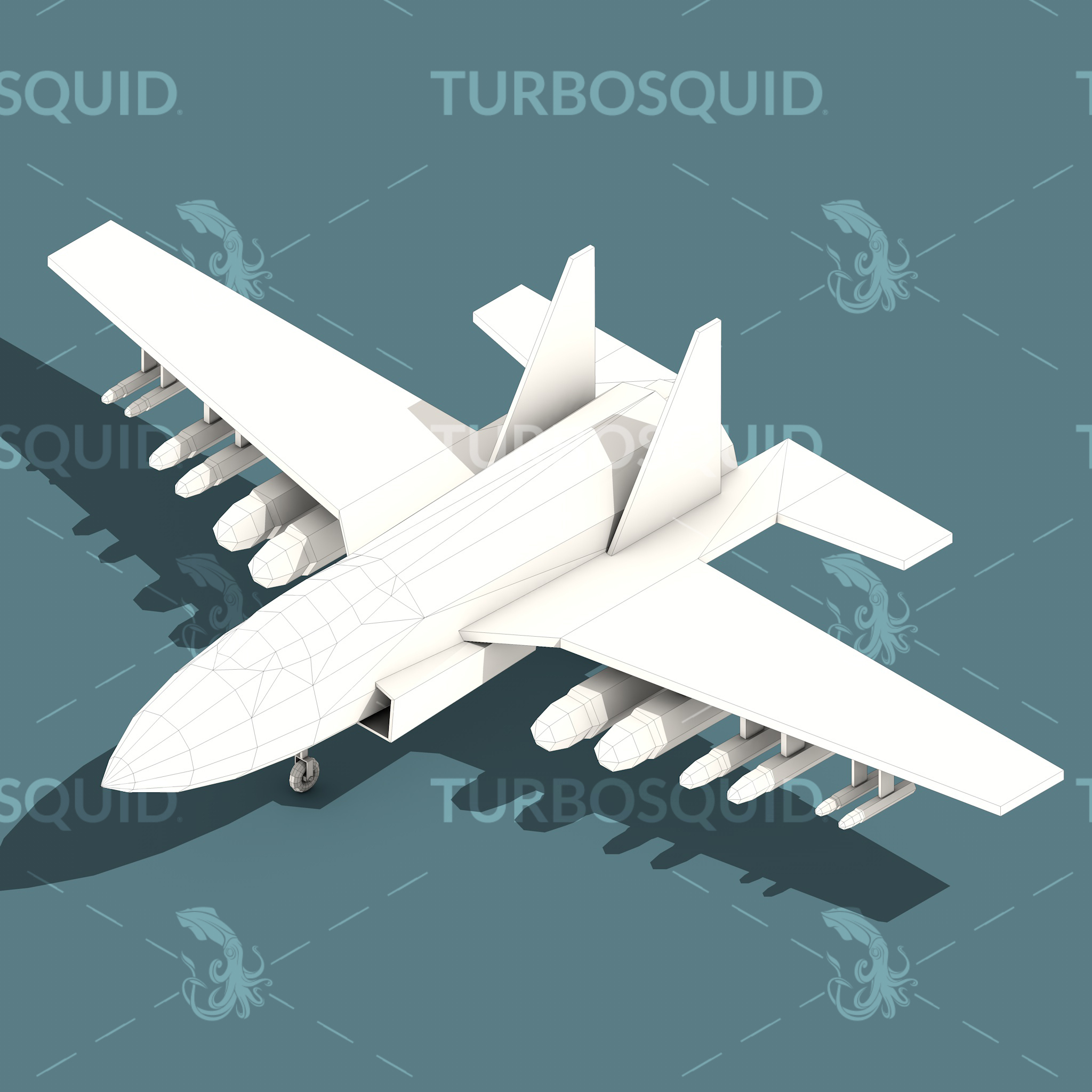 3D Low Poly Military Air Force Isometric Icon - TurboSquid 1721645