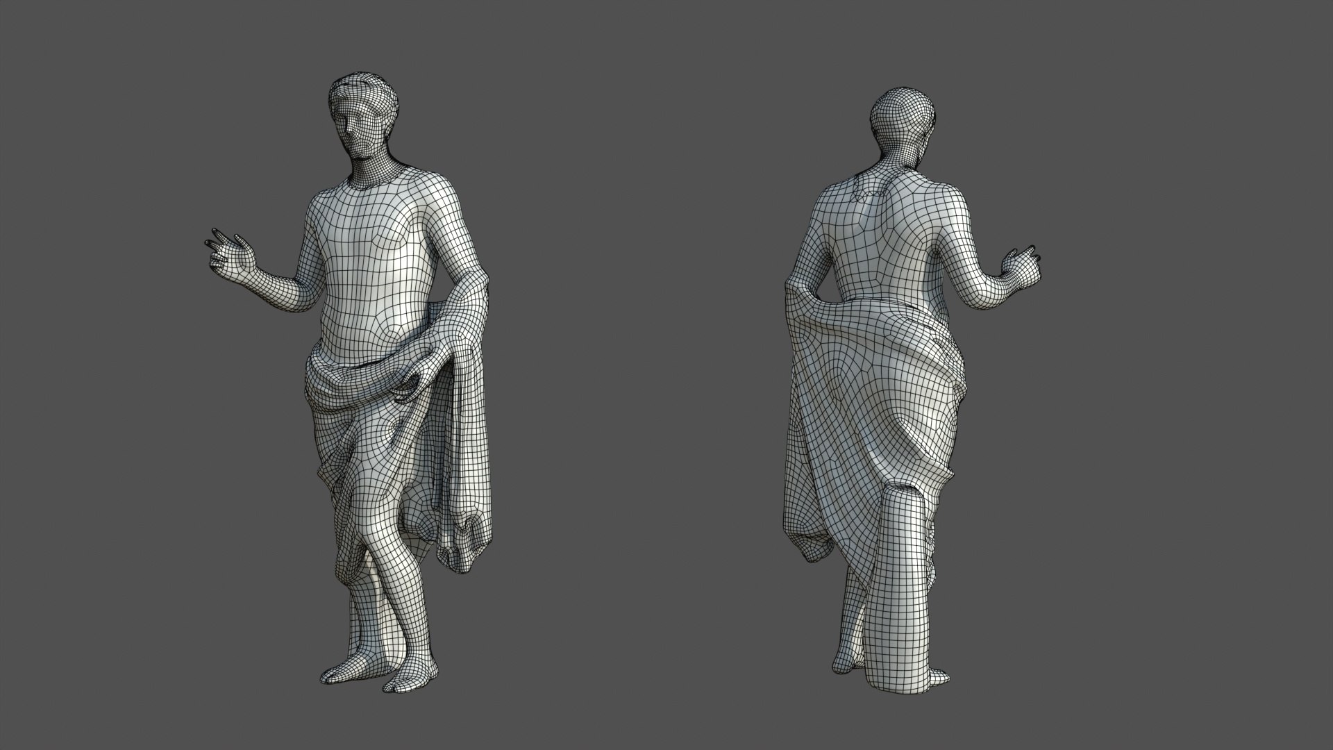 Roman Sculptures 3D Model - TurboSquid 2358127