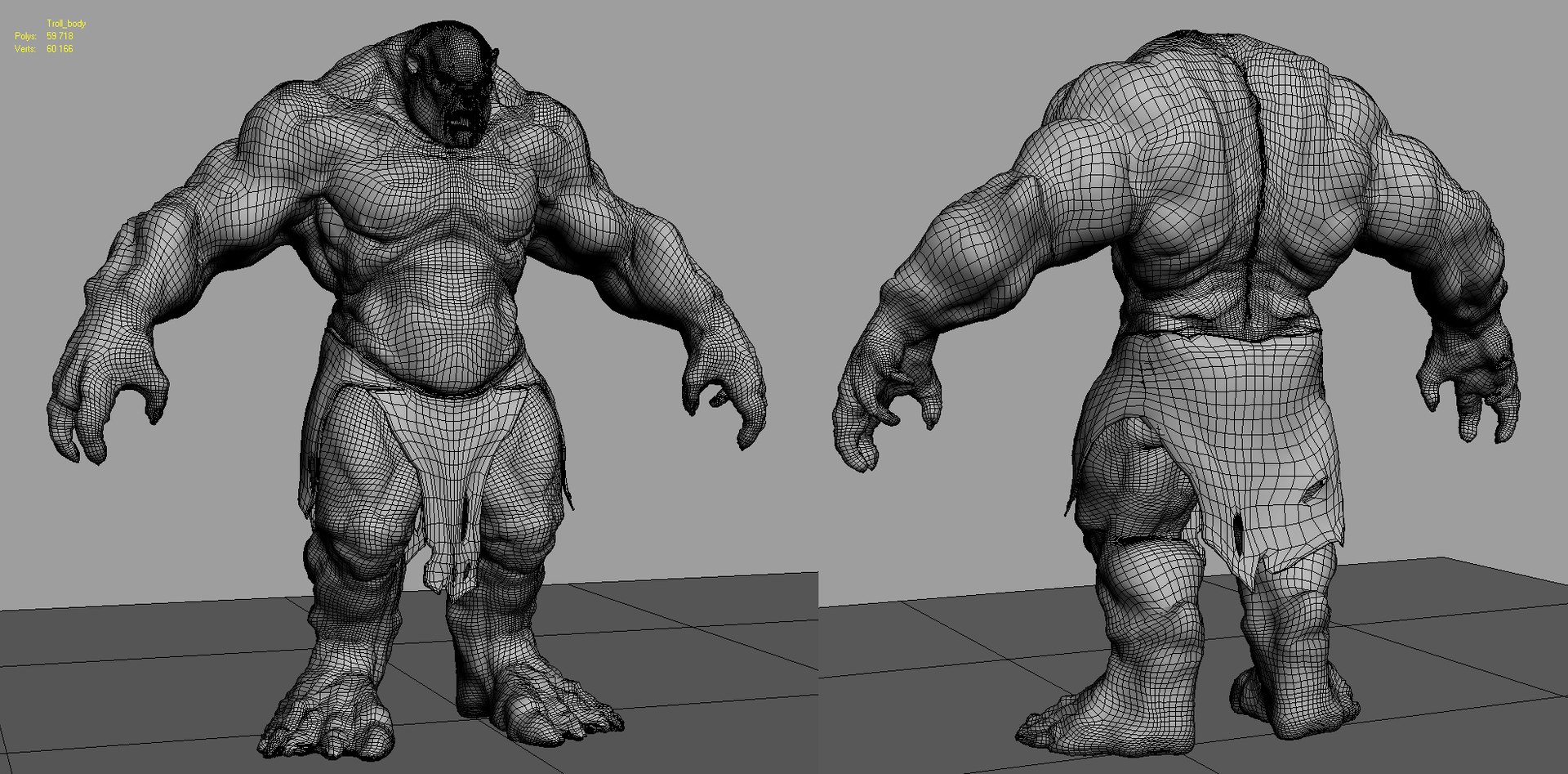 Rigging Skin 3d Model