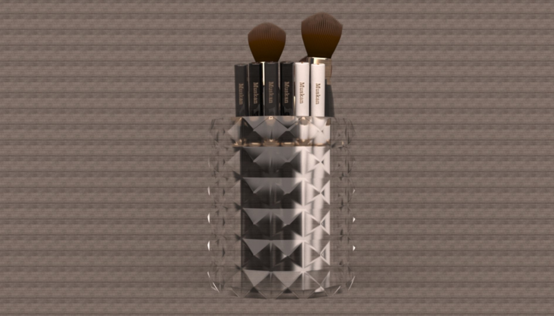 Cosmetic Holder - Makeup 3D Model - TurboSquid 1503883