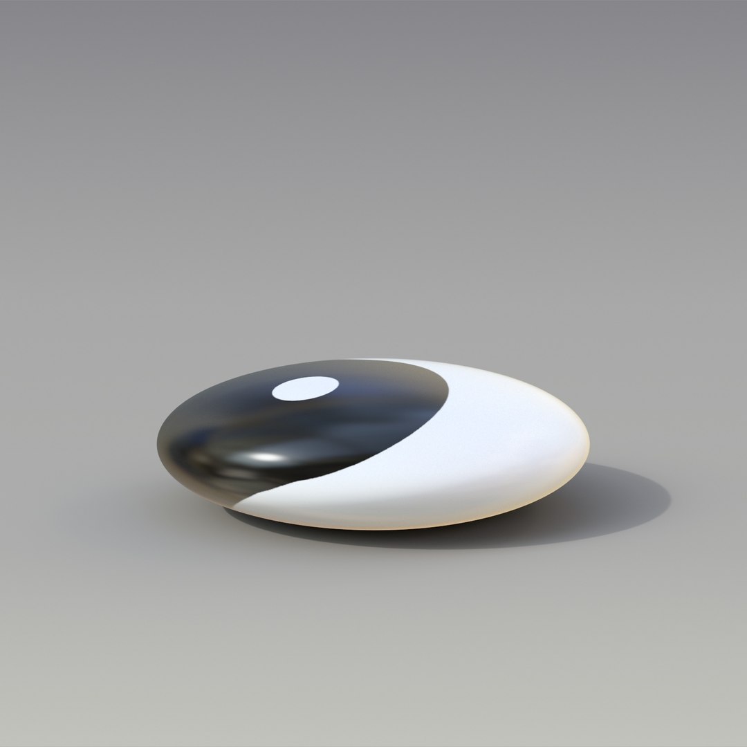Yin Yang Model - TurboSquid 1159264