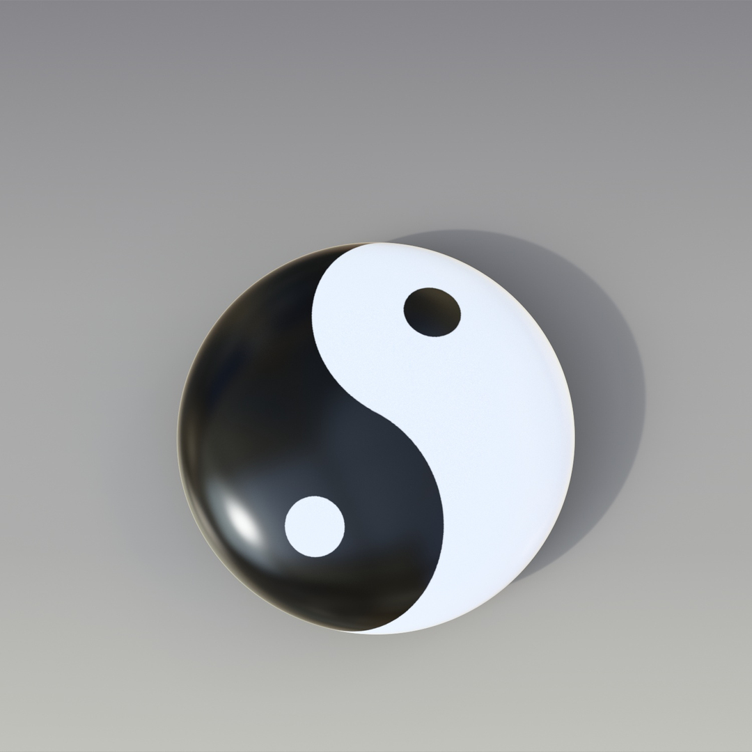 Yin Yang Model - TurboSquid 1159264