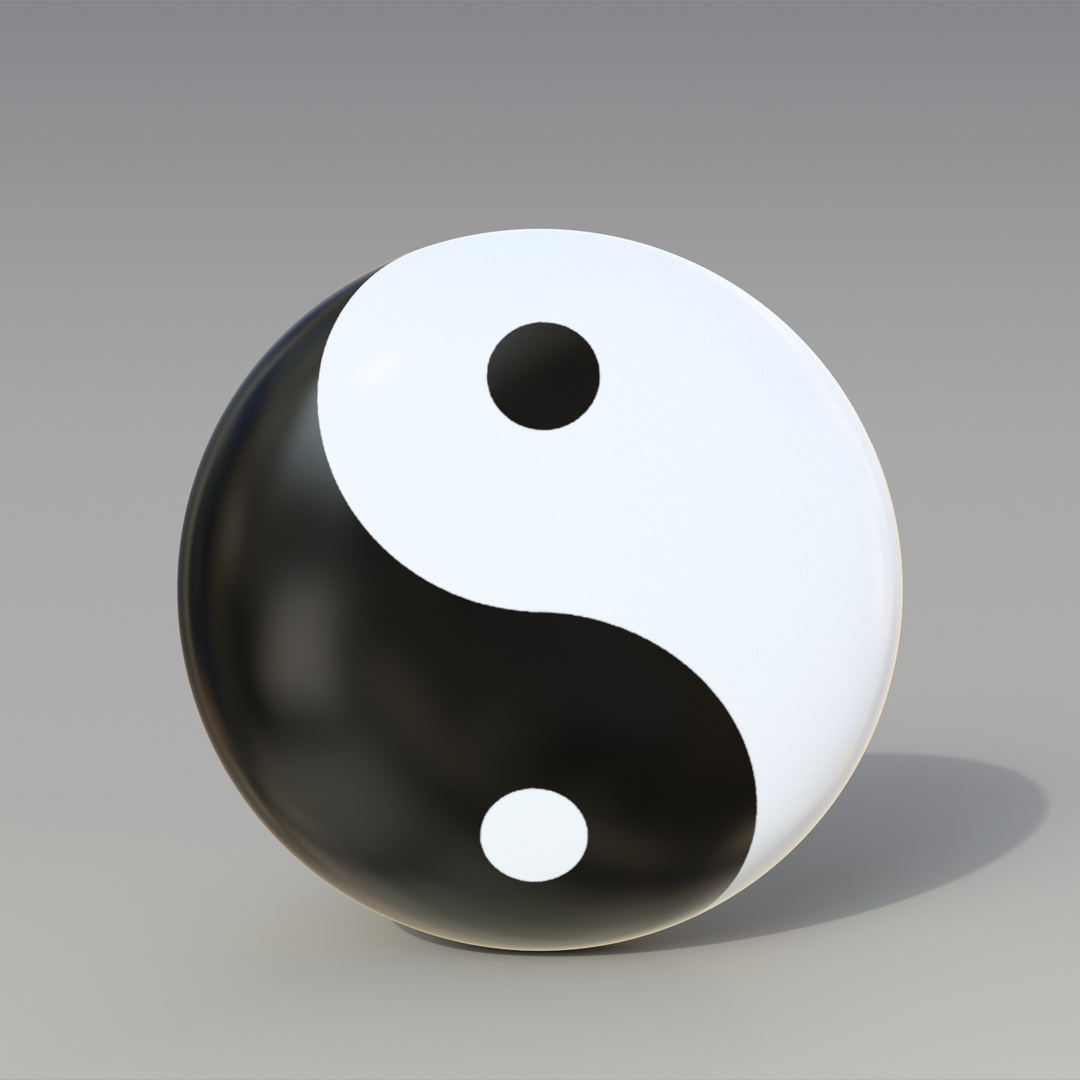 Yin Yang Model - TurboSquid 1159264