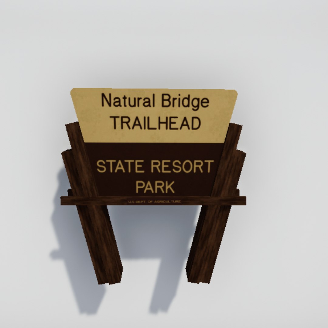 Trail Hiking 3D Model - TurboSquid 1648408