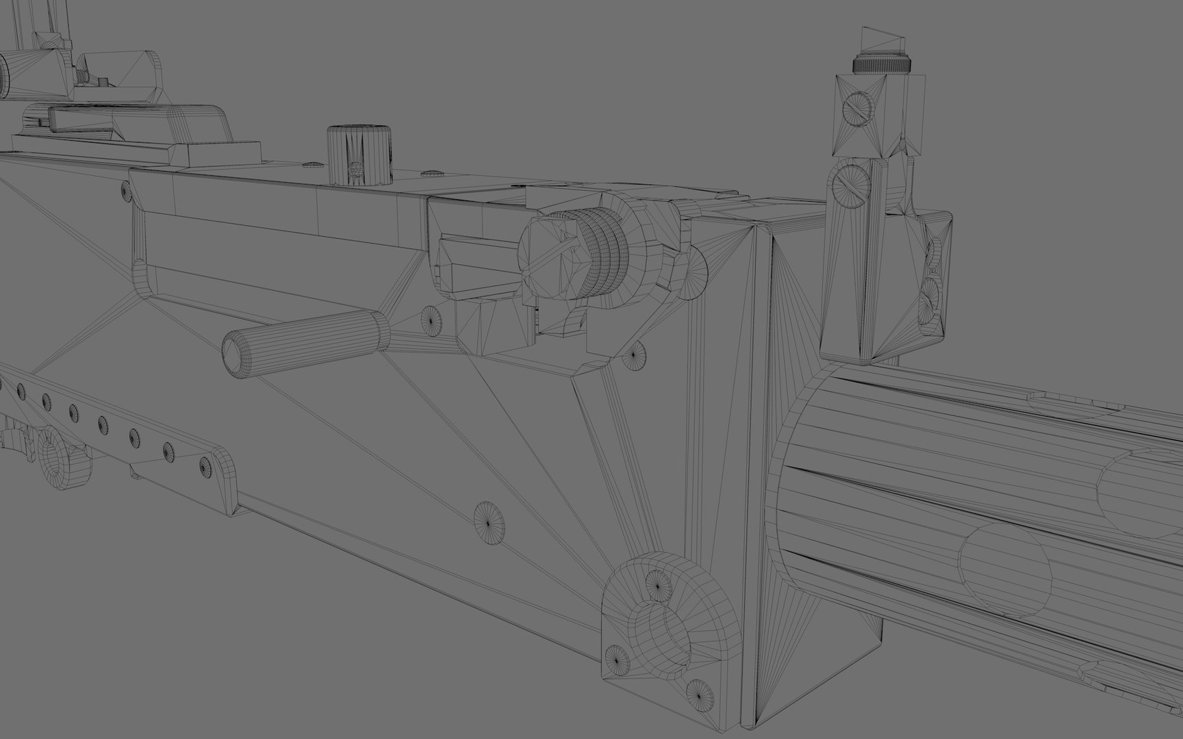 3d Browning M1919 Model