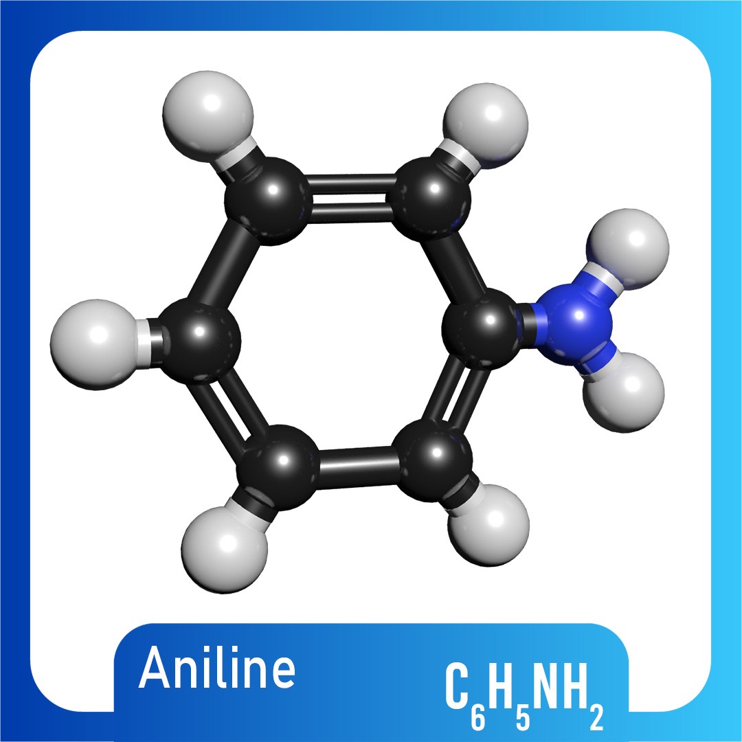 3D C6h5nh2 Molecule Aniline - TurboSquid 1422230