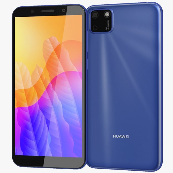Realistic huawei y5p blue 3D model - TurboSquid 1578715