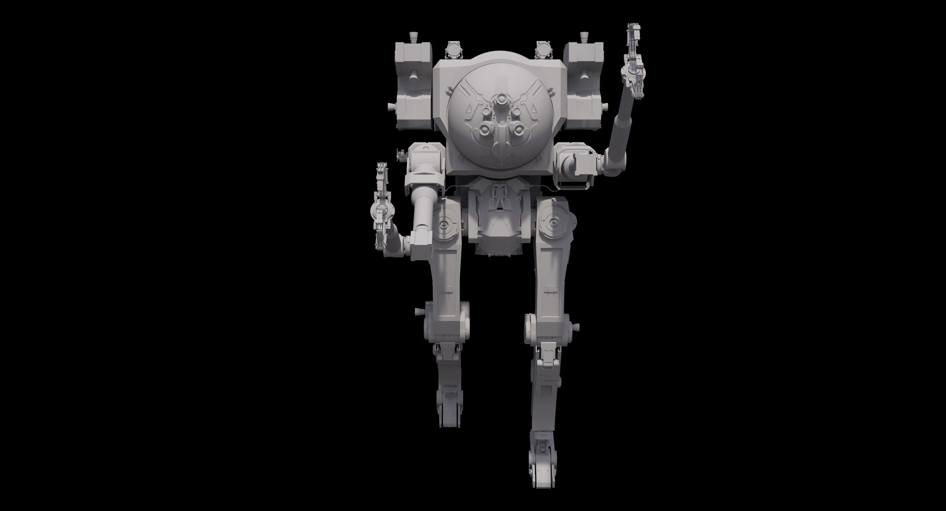 futuristic space robot nasa 3d obj