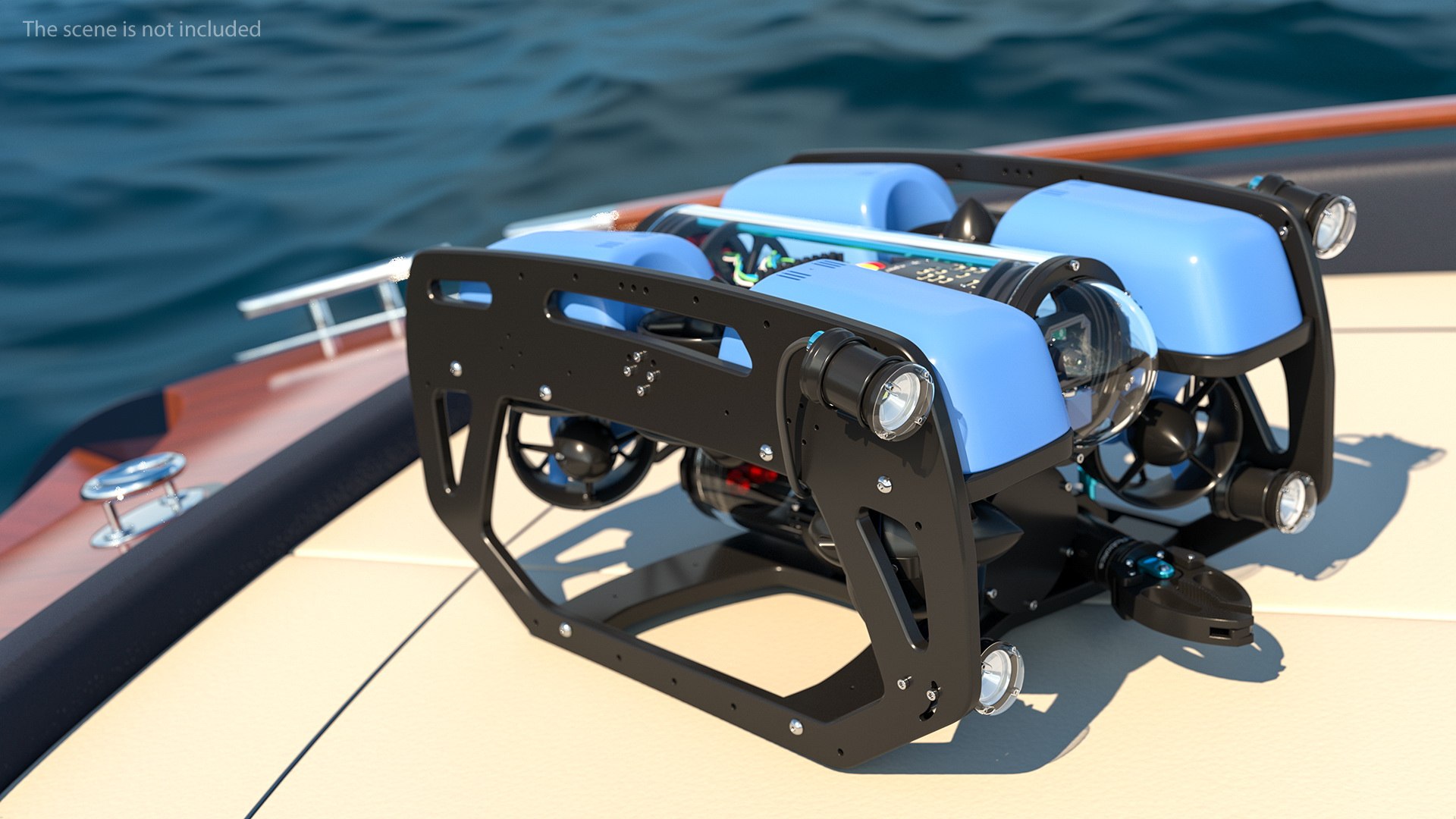 3D Underwater Robot Bluerov2 Rov Model - TurboSquid 1521263