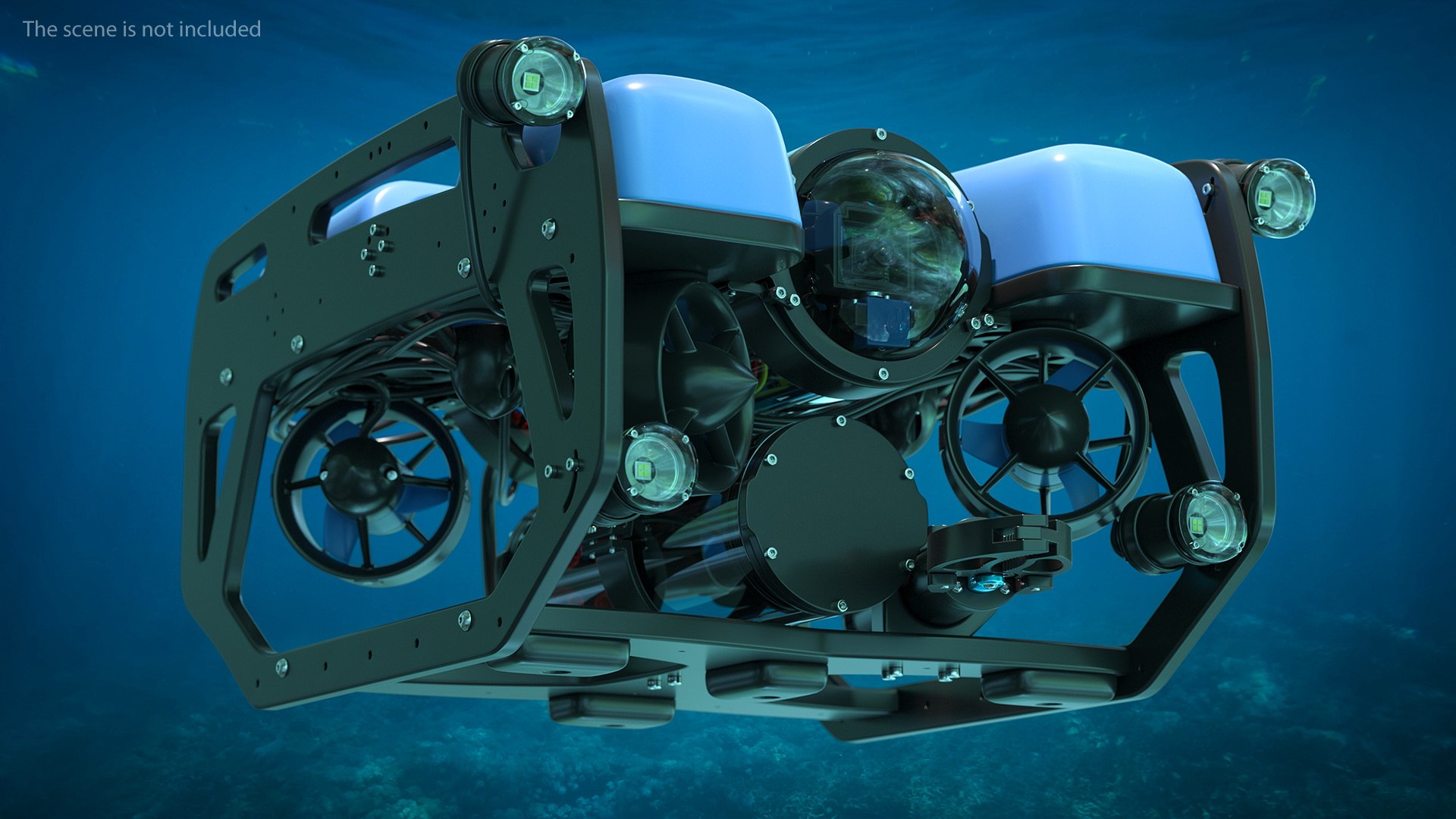 3D underwater robot bluerov2 rov model - TurboSquid 1521263