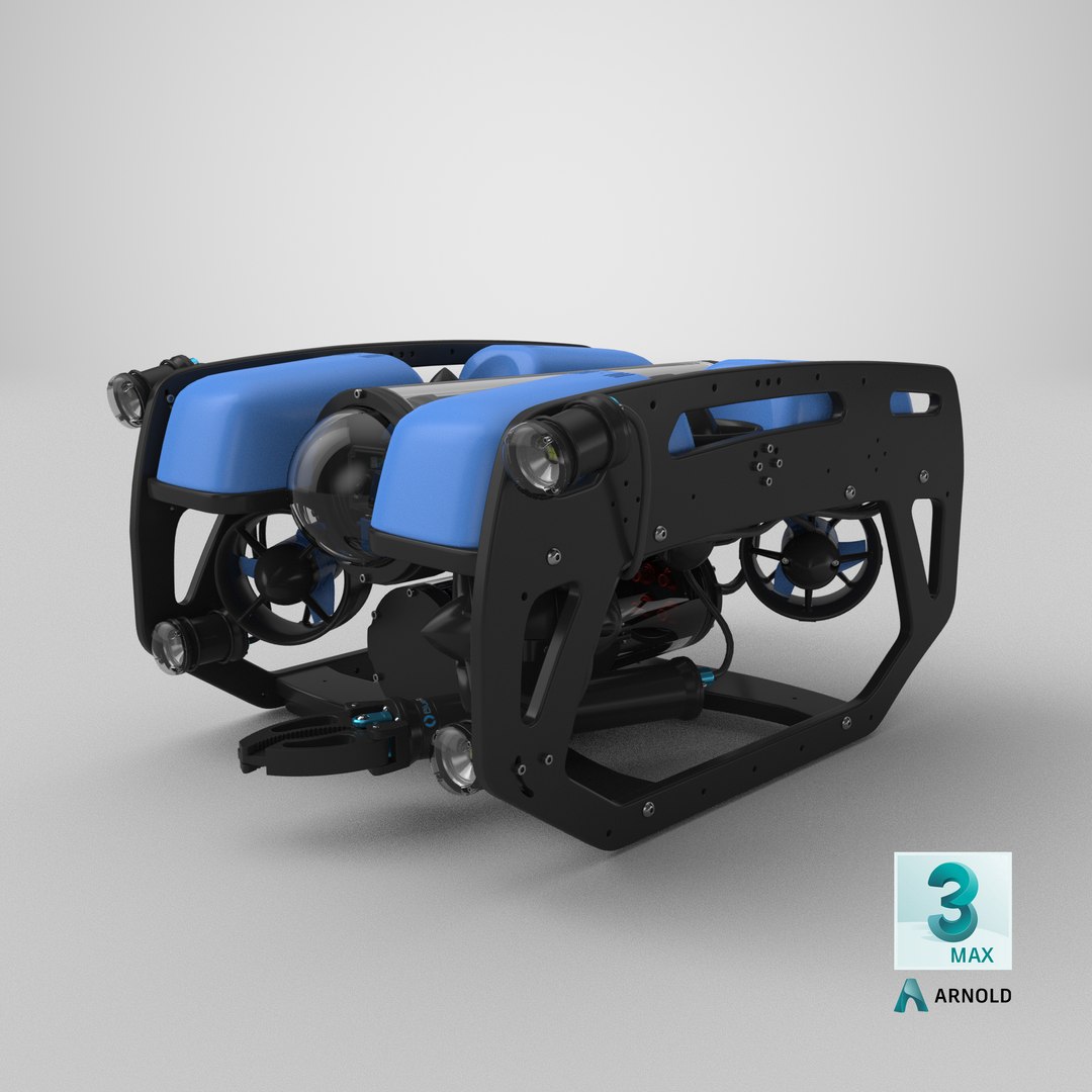 3D underwater robot bluerov2 rov model - TurboSquid 1521263
