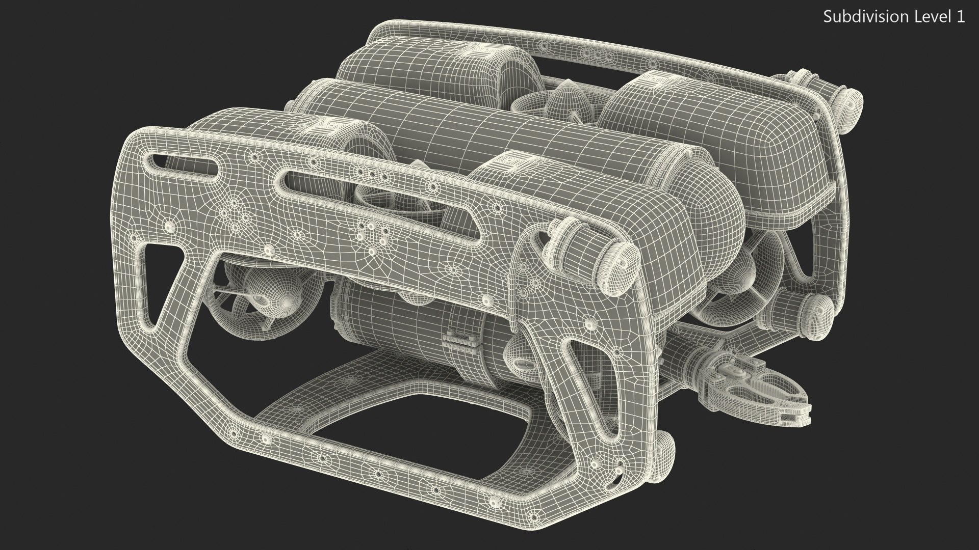 3D underwater robot bluerov2 rov model - TurboSquid 1521263