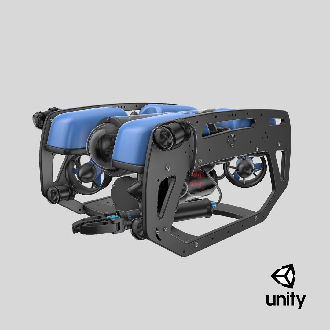 3D underwater robot bluerov2 rov model - TurboSquid 1521263