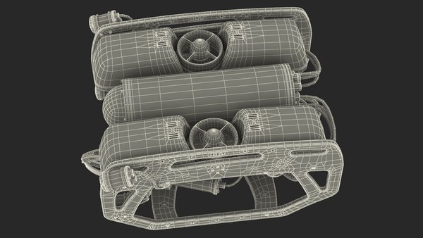 3D underwater robot bluerov2 rov model - TurboSquid 1521263