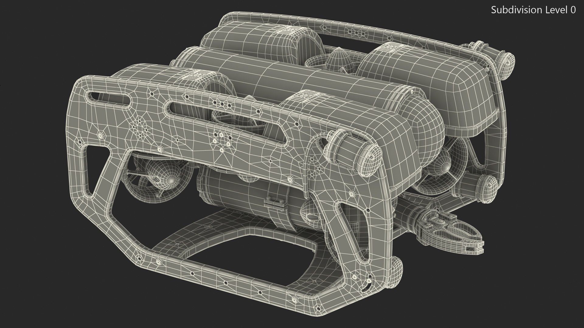 3D underwater robot bluerov2 rov model - TurboSquid 1521263