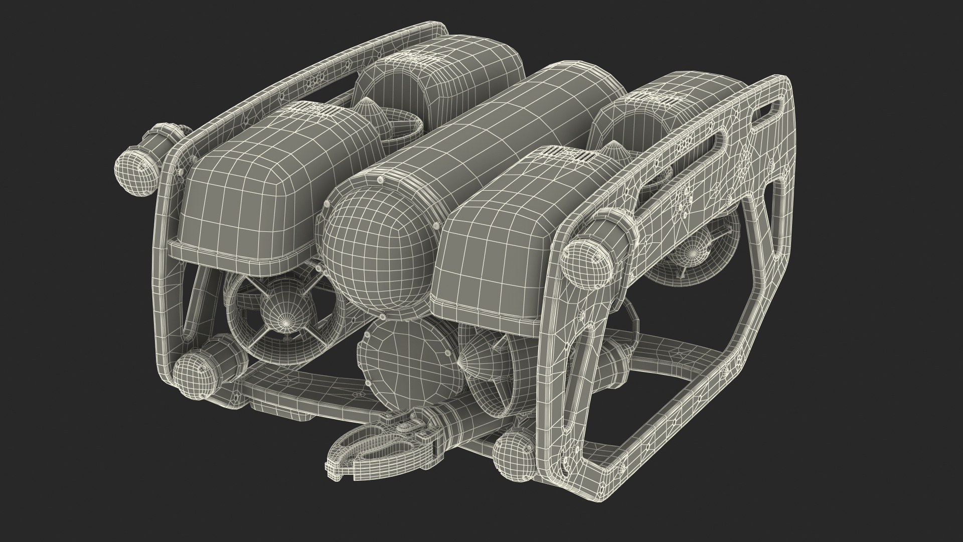 3D Underwater Robot Bluerov2 Rov Model - TurboSquid 1521263
