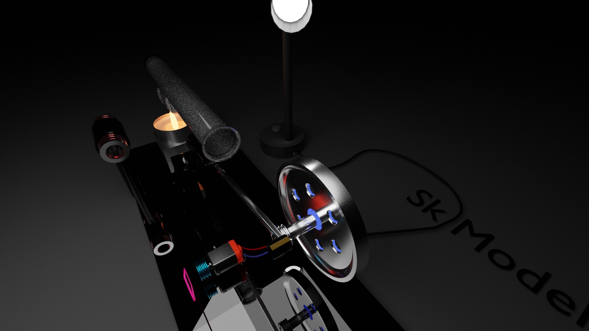 Moteur Stirling Type Beta Sk Model 3D Model - TurboSquid 2185523