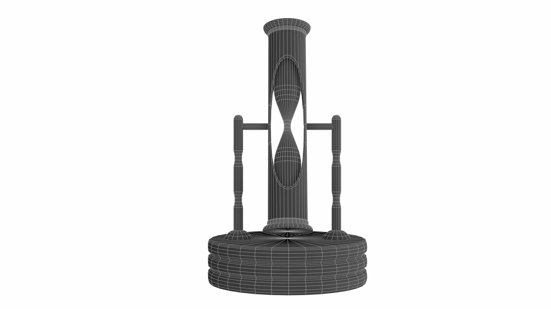 3D Model Hourglass Glass - TurboSquid 1666686