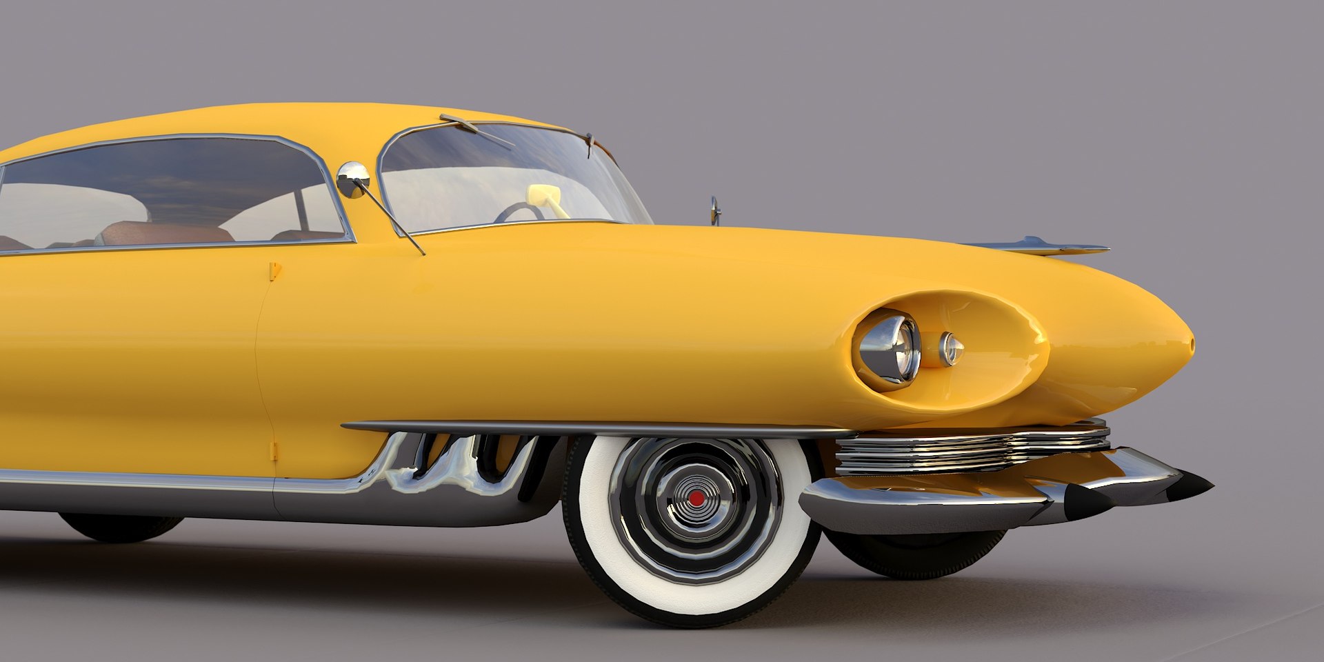 Retro Car Model - TurboSquid 1561499