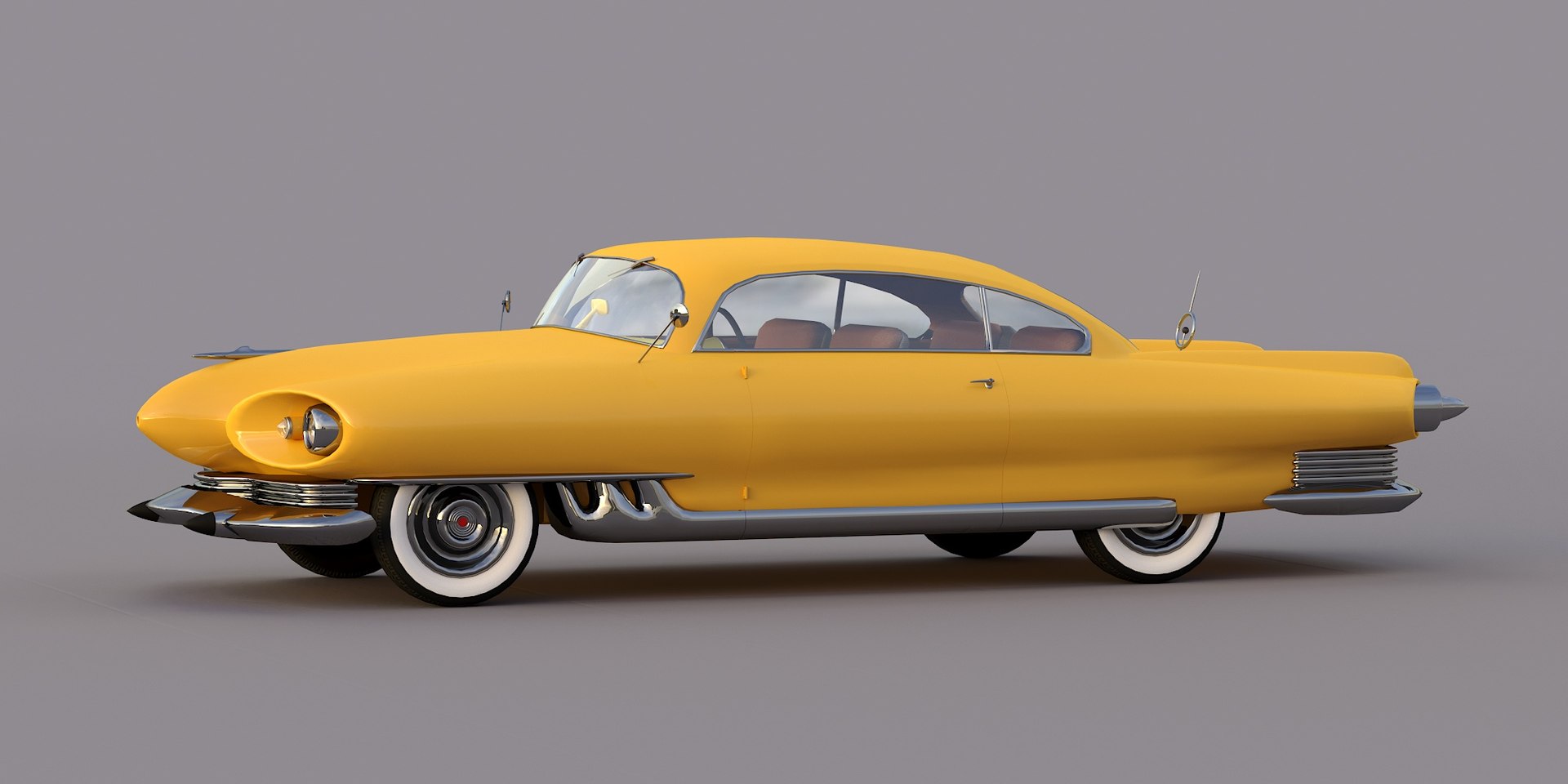 Retro Car Model - TurboSquid 1561499