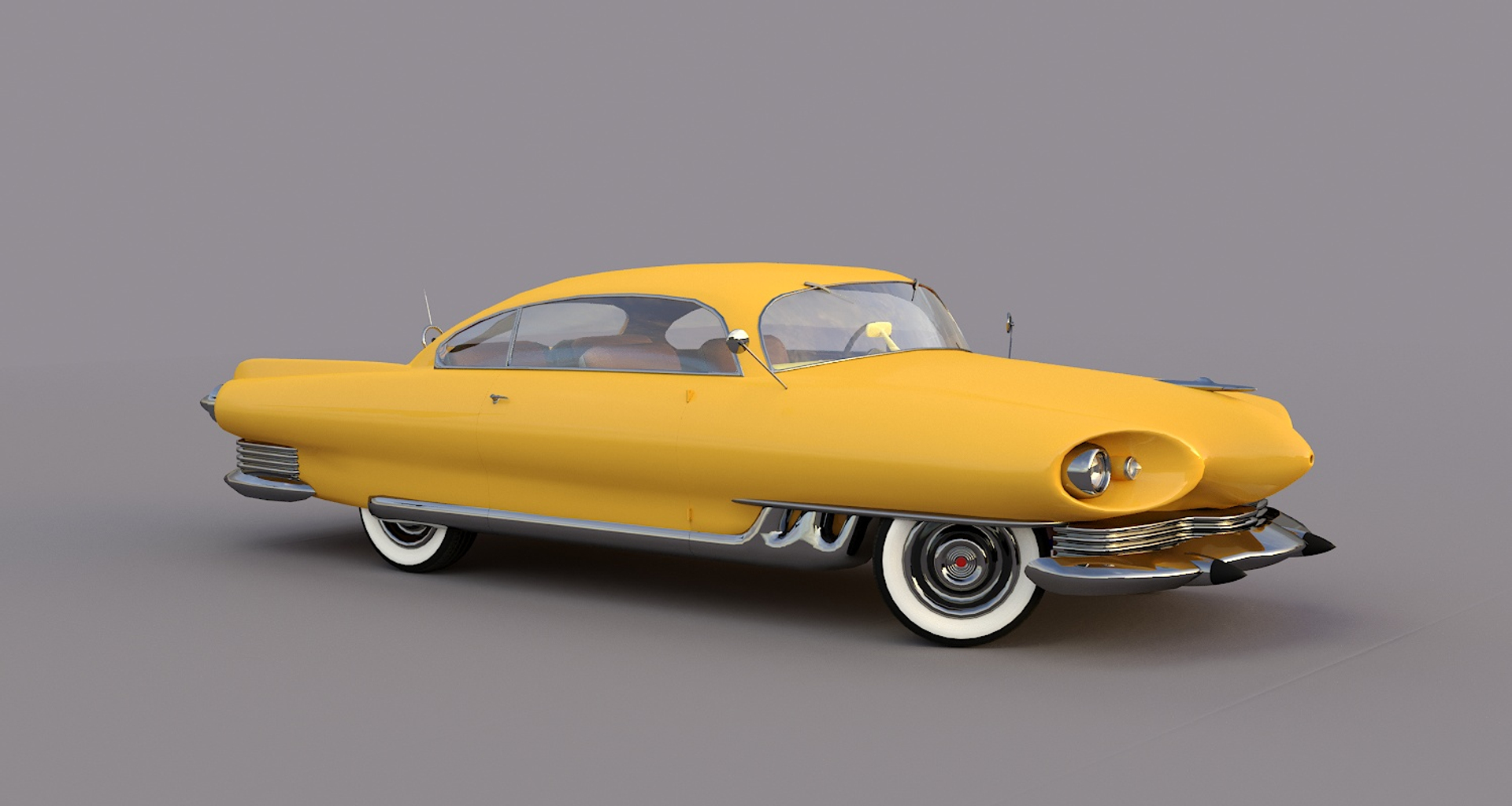 Retro Car Model - TurboSquid 1561499