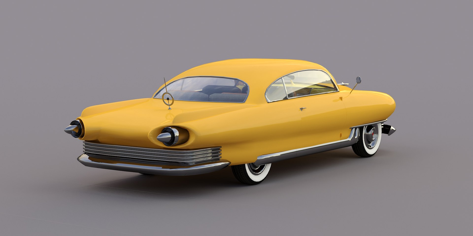 Retro Car Model - TurboSquid 1561499