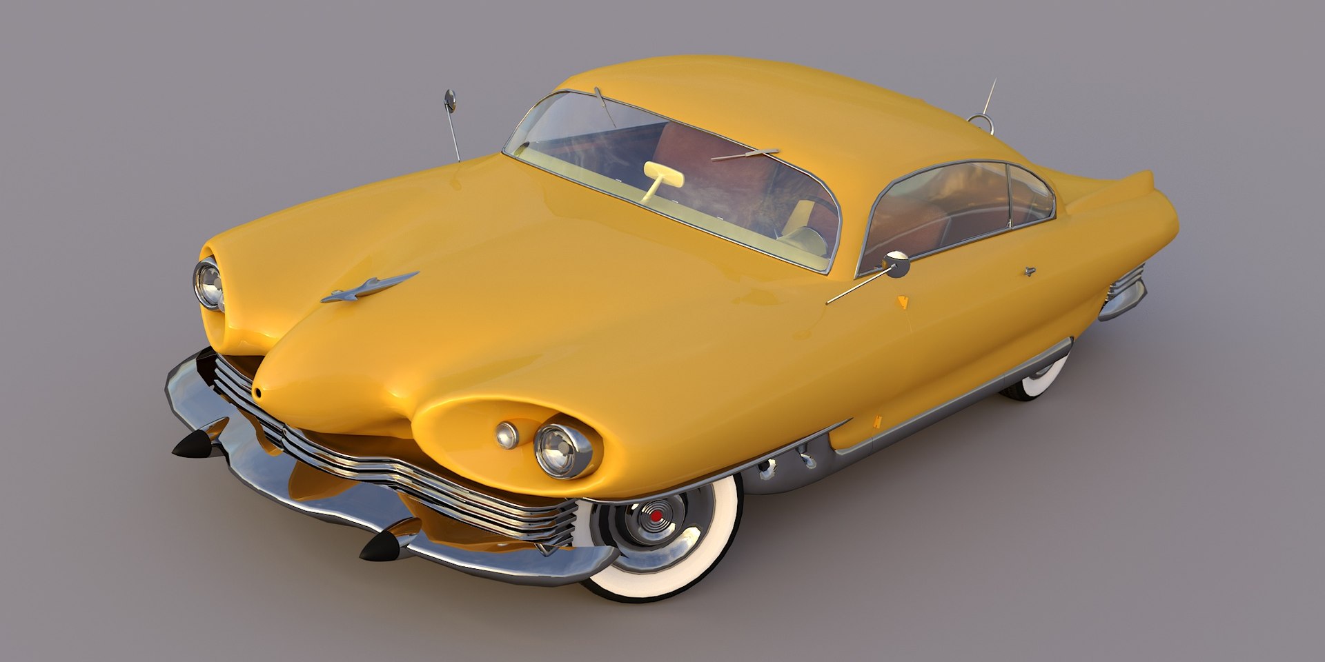 Retro Car Model - TurboSquid 1561499