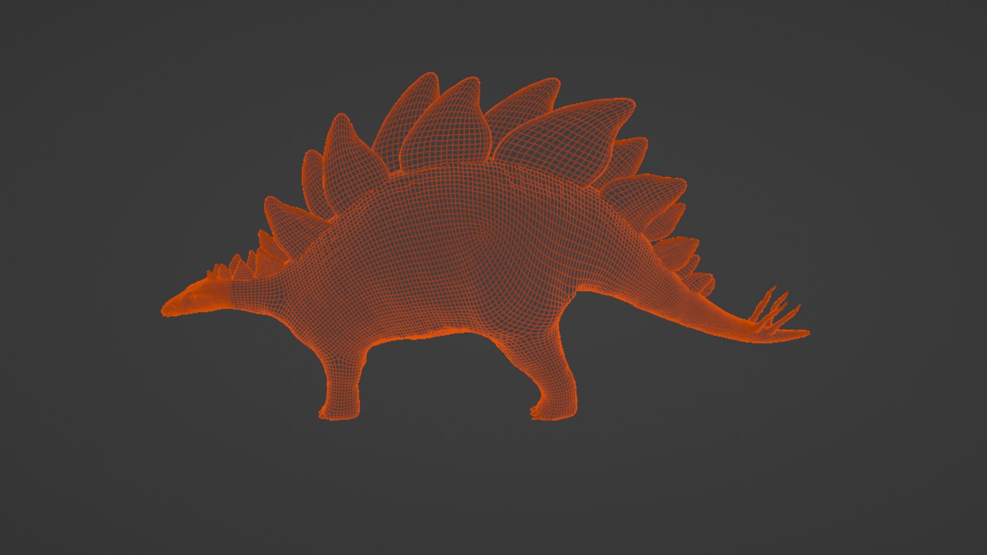 3D Stegosaurus Model - TurboSquid 2131285