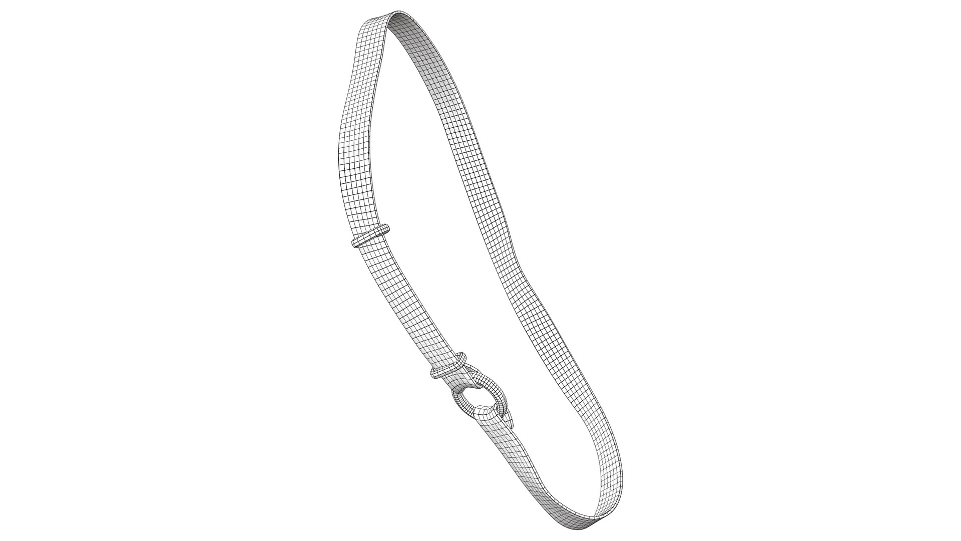 Cross Shoulder Straps Belt Accessory 3D model - TurboSquid 1987825