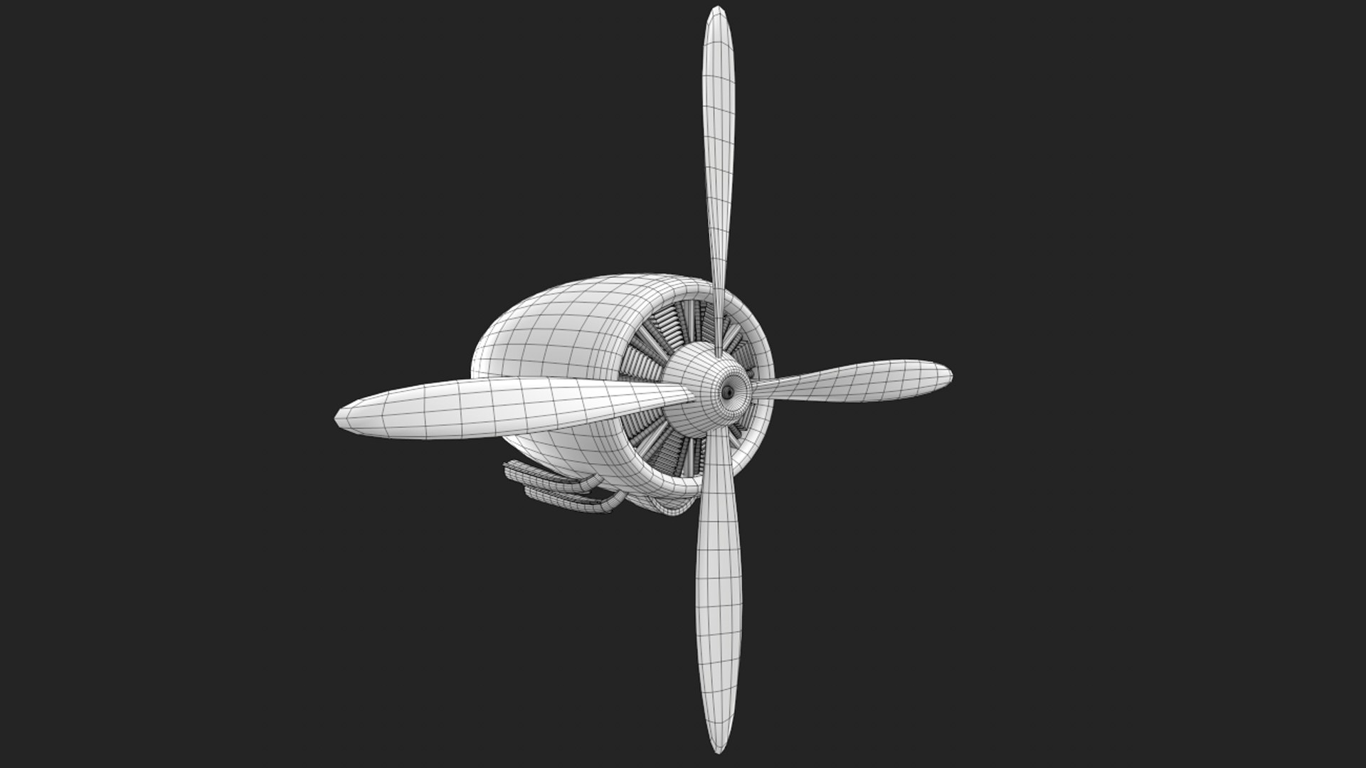 Aircraft Engine 3D Model - TurboSquid 1563343