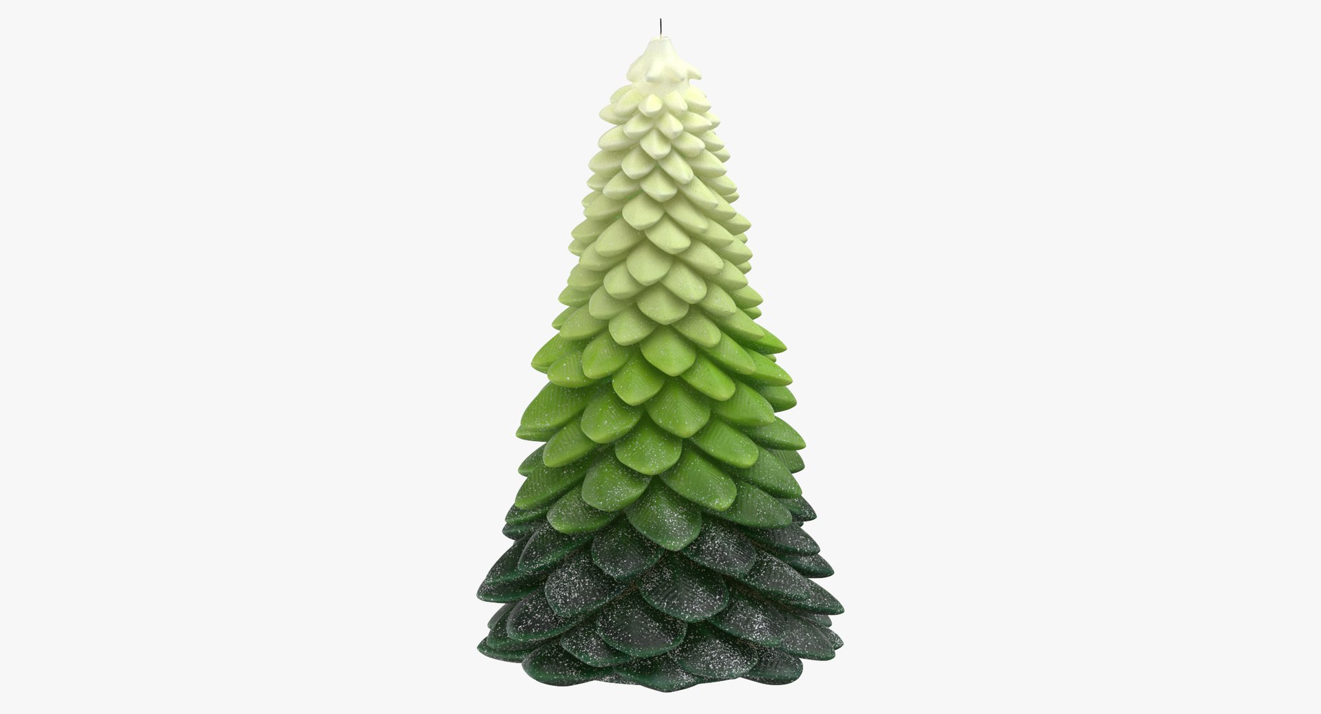 3D model tree shaped candles 02 - TurboSquid 1350866