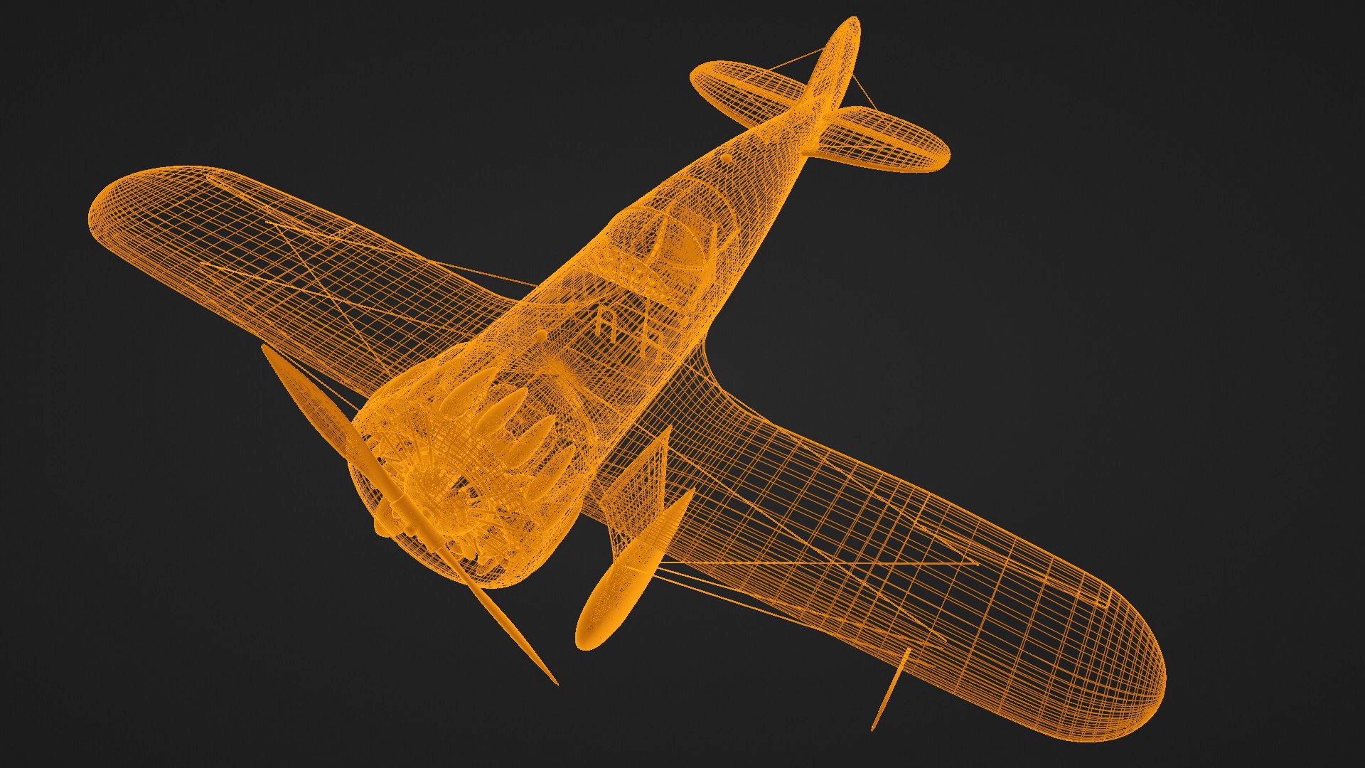 3D Wedell Williams Model 44 Number 57 - TurboSquid 2027035