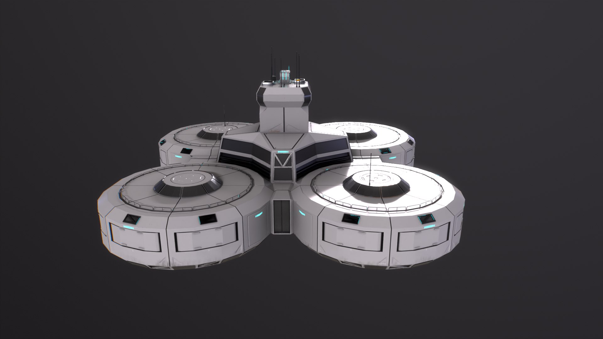 Planetary Storage Module 3D Model - TurboSquid 1952424