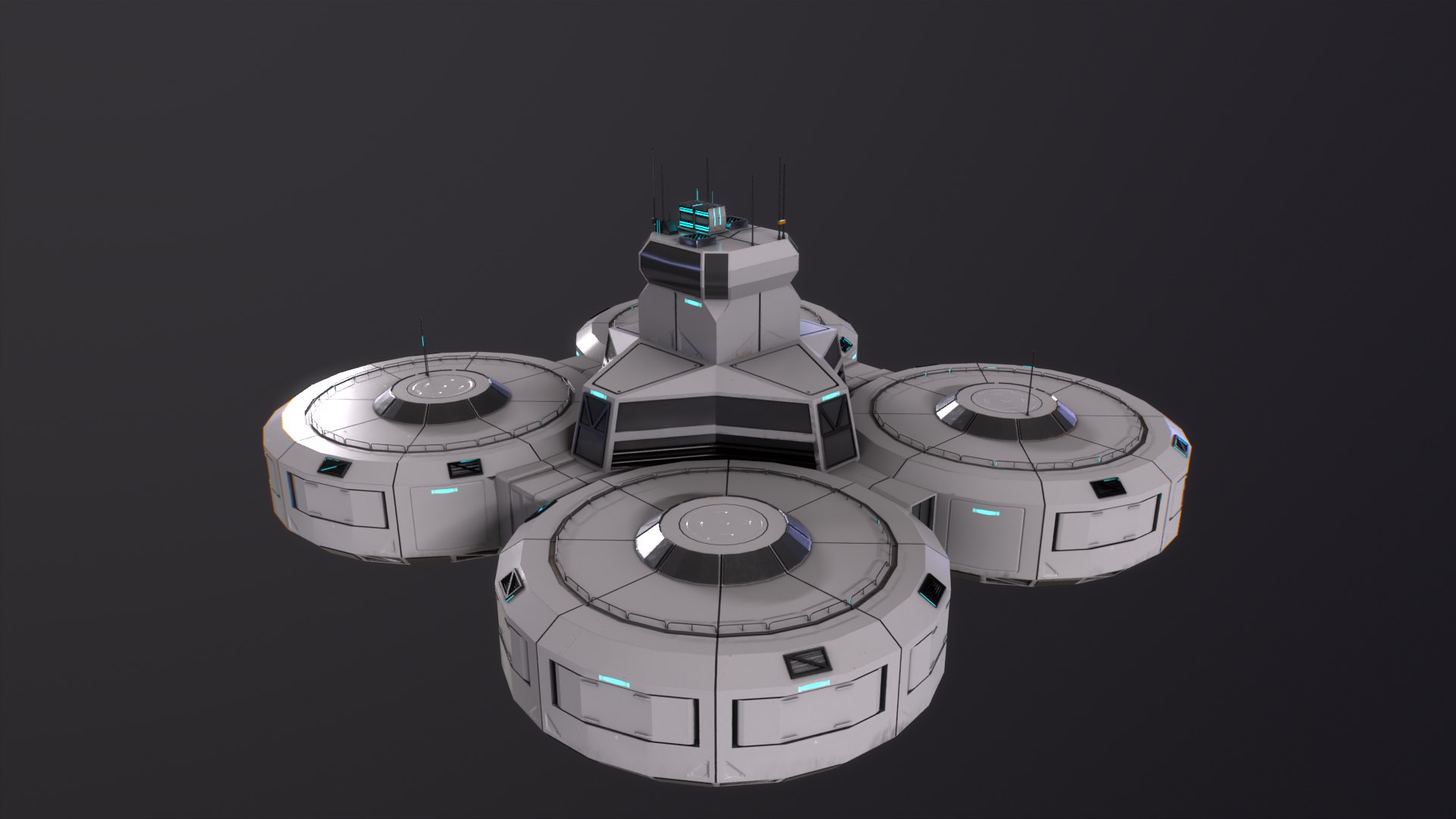 Planetary Storage Module 3D Model - TurboSquid 1952424