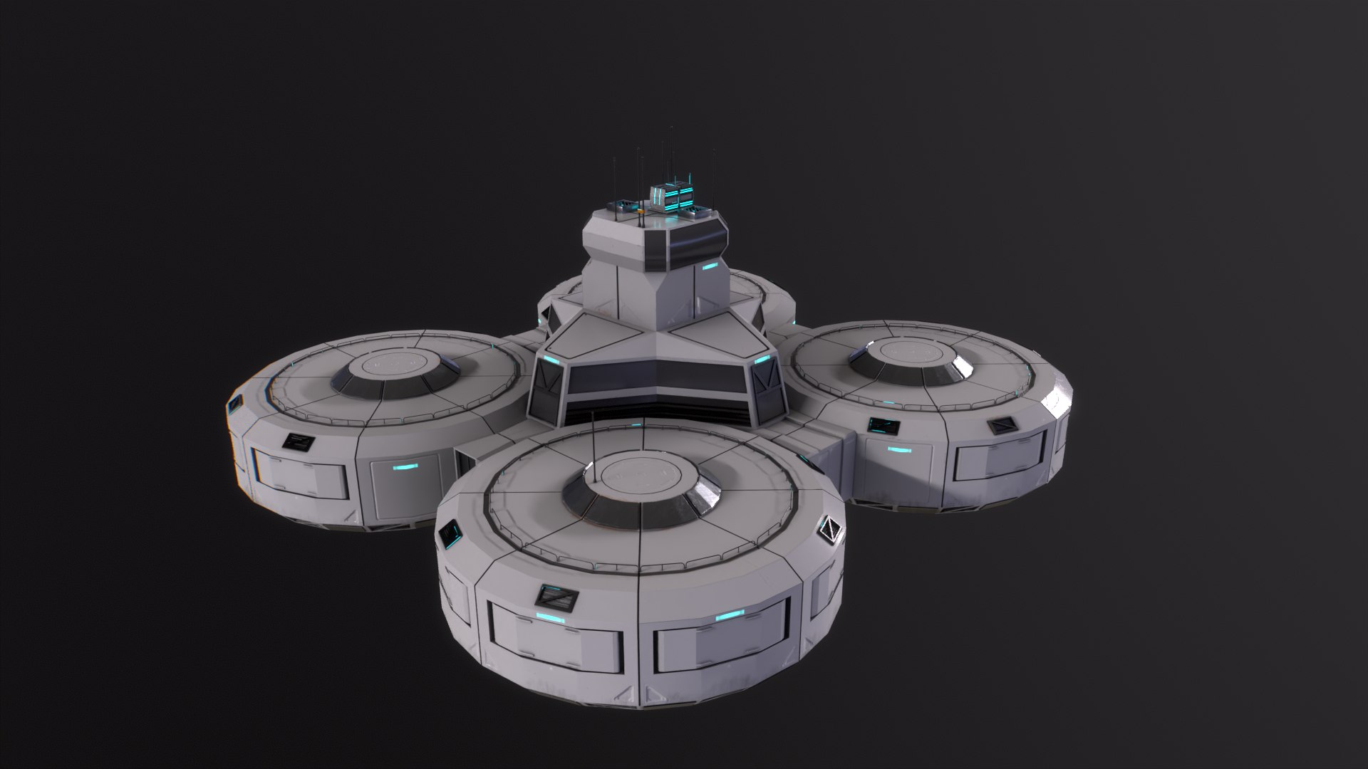 Planetary Storage Module 3D Model - TurboSquid 1952424