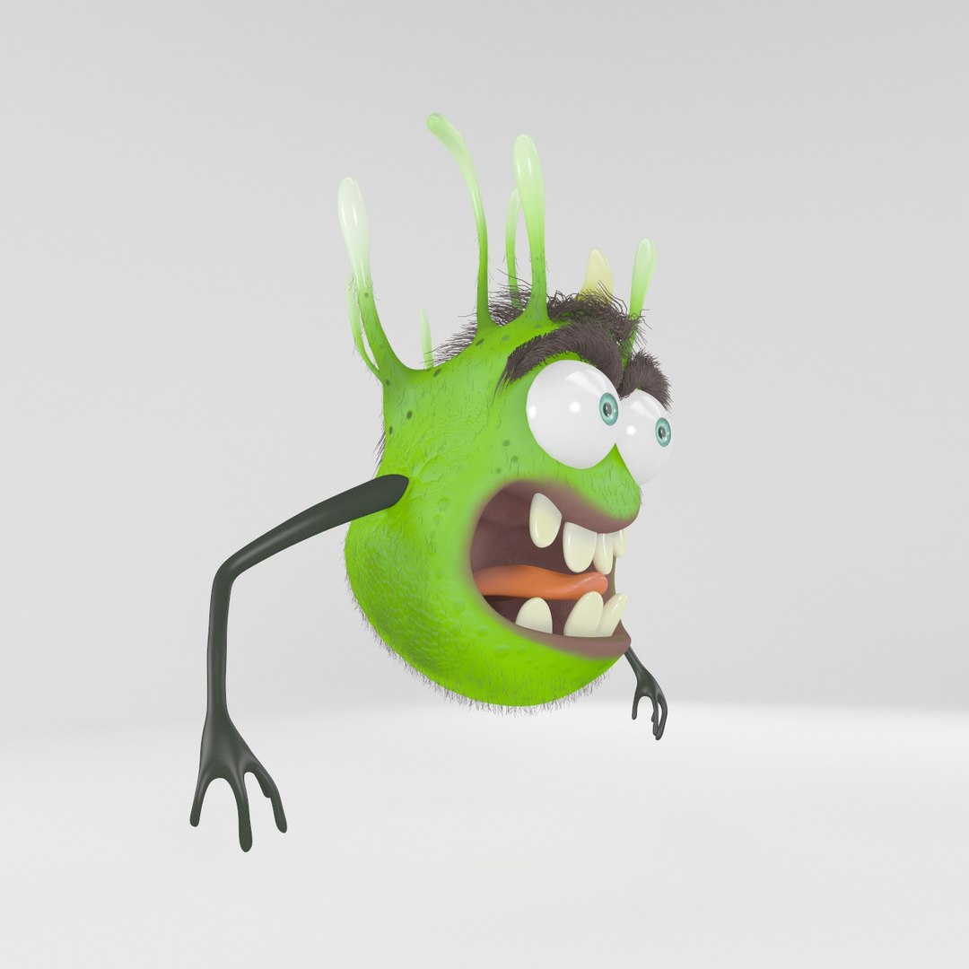 Green Monster 3d Model