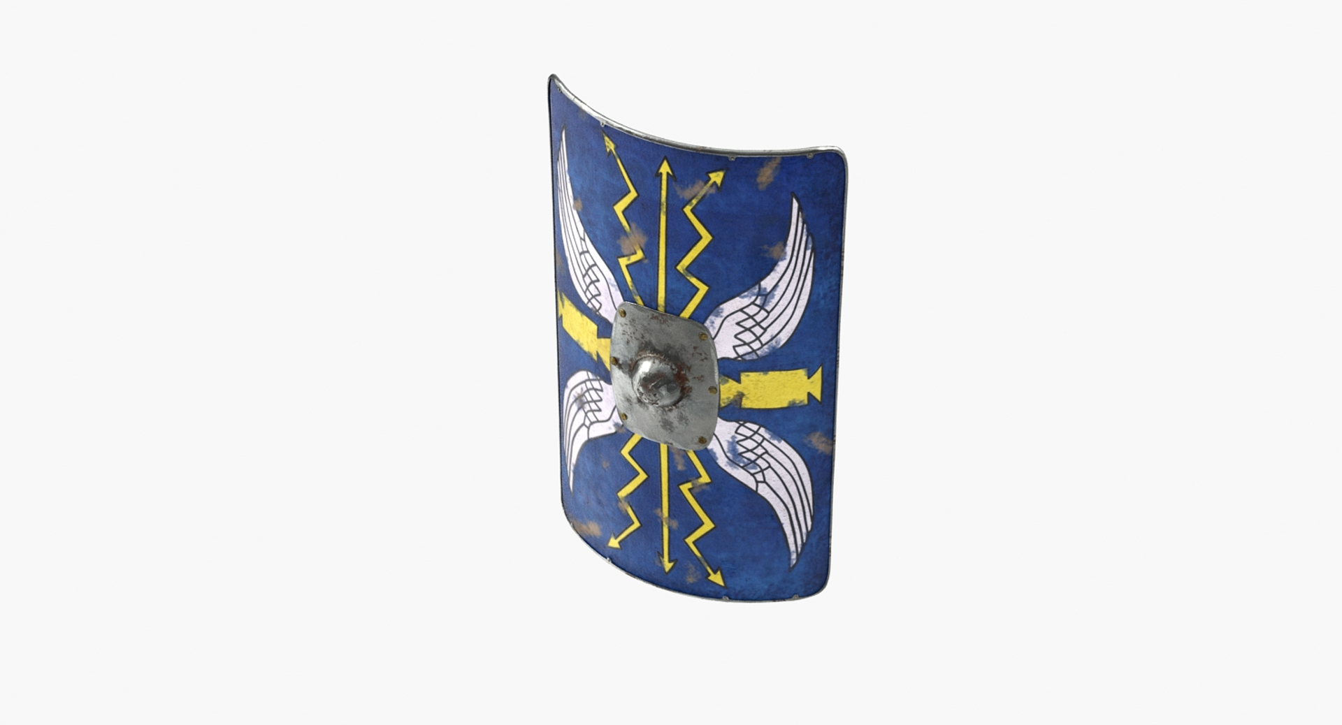 3d Model Roman Shield